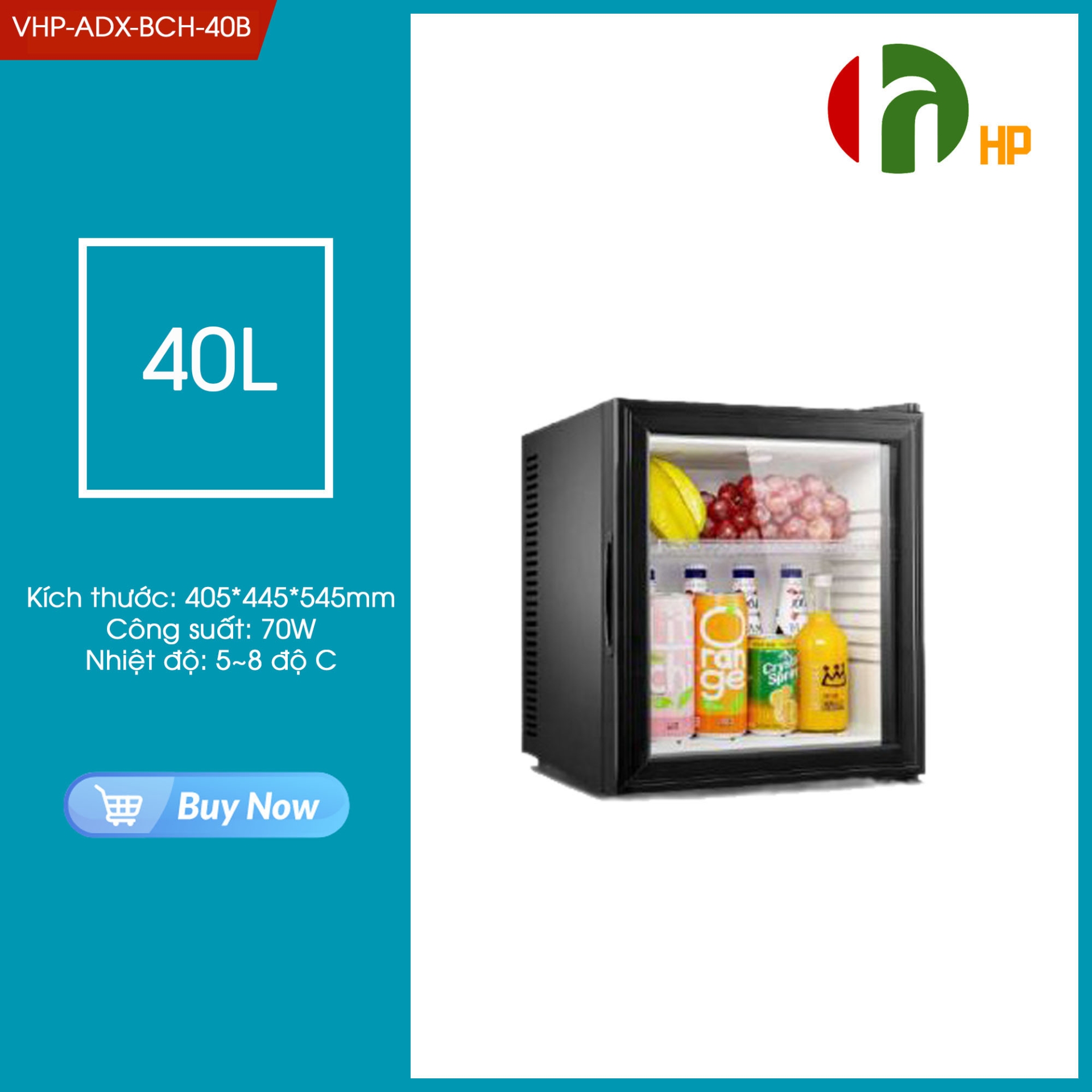 Tủ lạnh mini VHP-ADX-BCH-40B